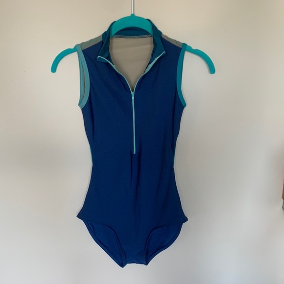 Yumiko | Tops | Yumiko Leotard Medium Multicolor Mesh Black Label Rare ...